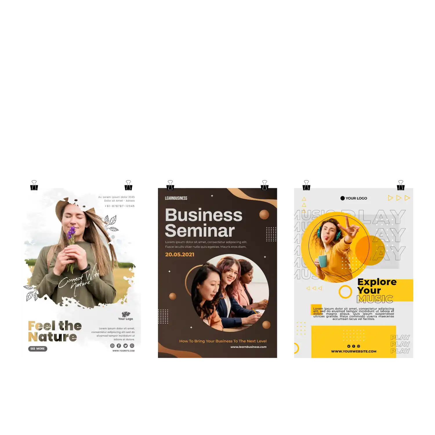 Professional Poster Design Services at Zellyo Digital